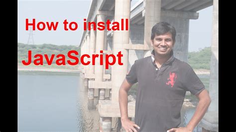 how to install javascript youtube