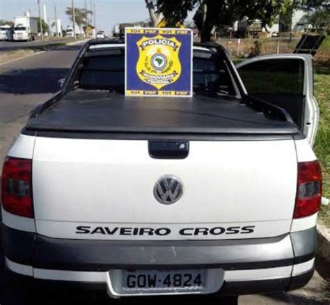 PRF retém Saveiro na BR 262 indícios de ter sido clonado