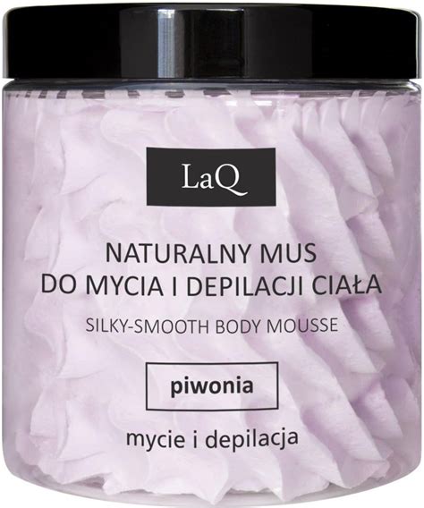 Produkt do depilacji Laq Mus Do Mycia I Depilacji Ciała Kocica Piwonia