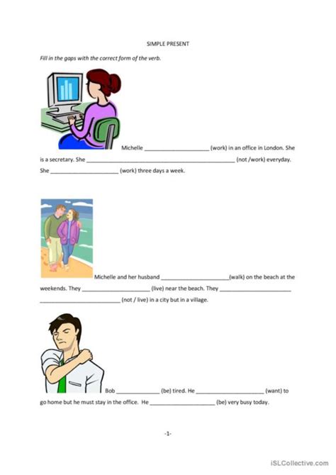 Gap Filling English Esl Worksheets Pdf Doc