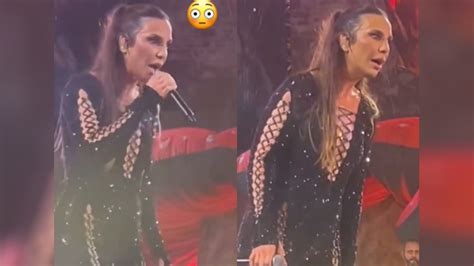 Ivete flagra momento íntimo em show e vídeo reação da cantora