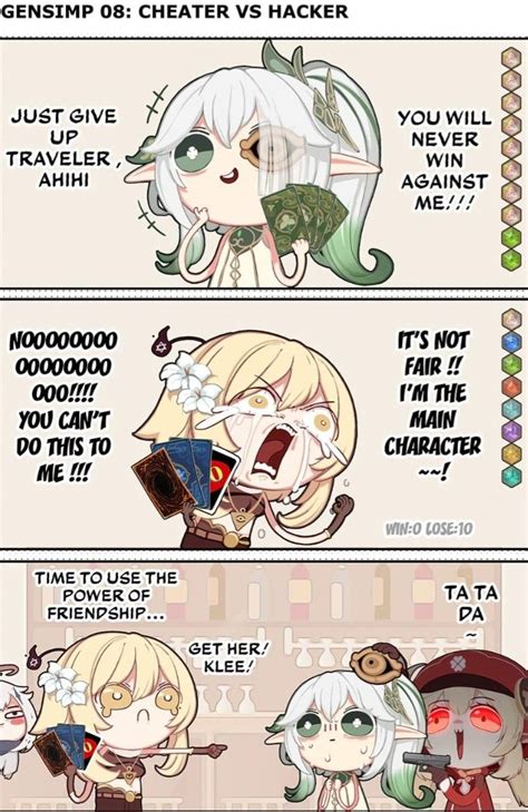 An Anime Comic Strip With Two Different Characters