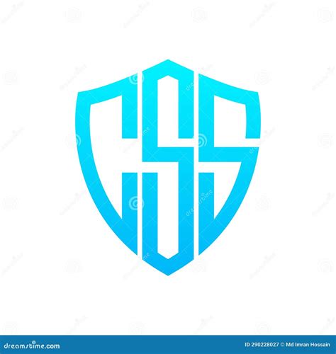 CSS Shield Logo Design Stock Vector Illustration Of Presentation