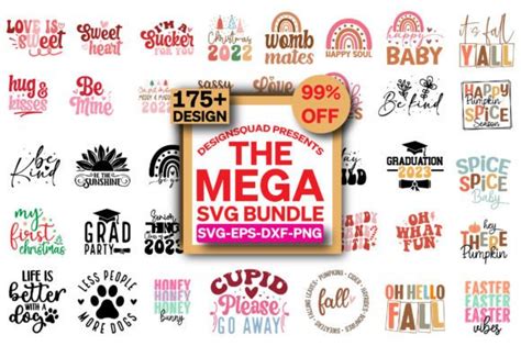 The Mega SVG Bundle Graphic By Designsquad8593 Creative Fabrica