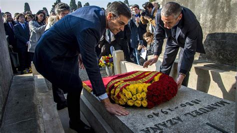 Sánchez pide perdón en nombre de España a los exiliados de la guerra