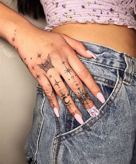 Pin By Nicole On Tats Hand Tattoos For Women Hand And Finger Tattoos