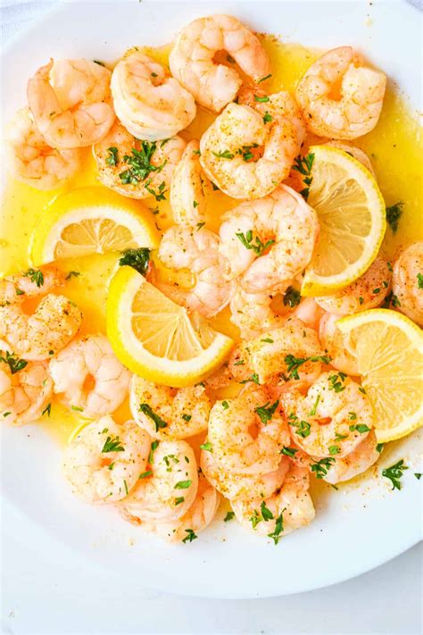 Air Fryer Garlic Butter Shrimp Budget Delicious