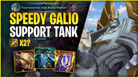 Support Tank Galio Build Wild Rift Galio Gameplay YouTube