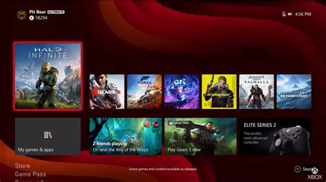 Here S Our First Look At The Xbox Series X Dashboard Eurogamer Net