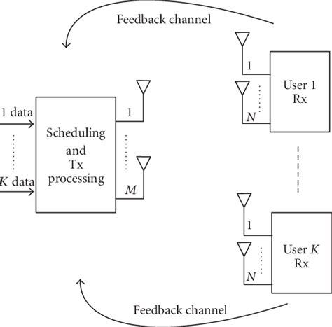 block diagram of an mu mimo downlink download scientific diagram
