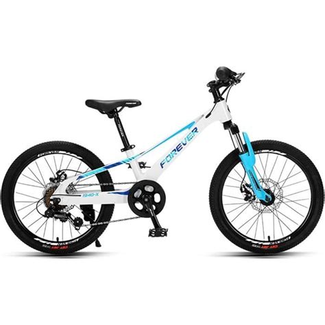 Vélo Enfant Zxqz 7 Vitesses Cloche Cachée Coloris Bleu Cdiscount