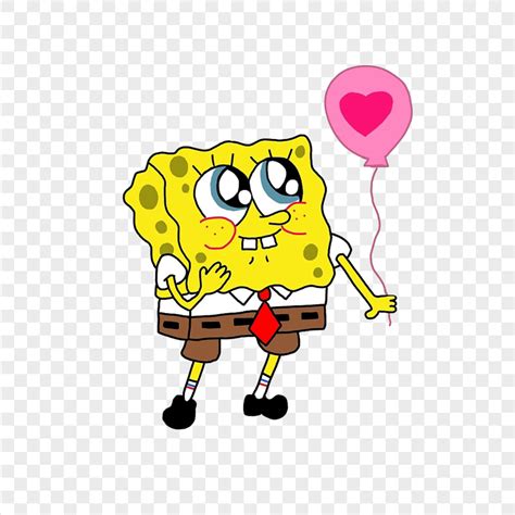 HD Spongebob Love Characters Transparent PNG Citypng