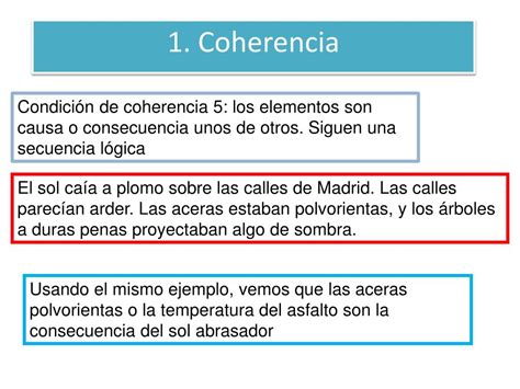 Ejemplos De Cohesion En Un Texto