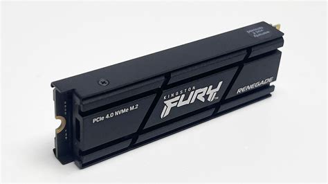 Kingston Fury Renegade Tb Pcie Nvme M Ssd Review Heatsink