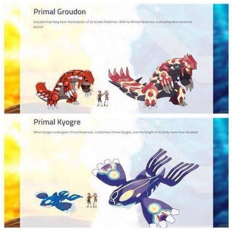 Primal Groudon And Kyogre Quase Amor Pokemon Amor