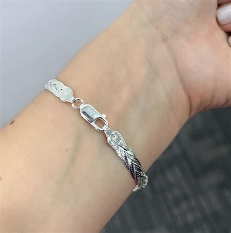 Pulseira de Prata 925 Trançada 4 Fios Atacado de Prata 925 Monsur