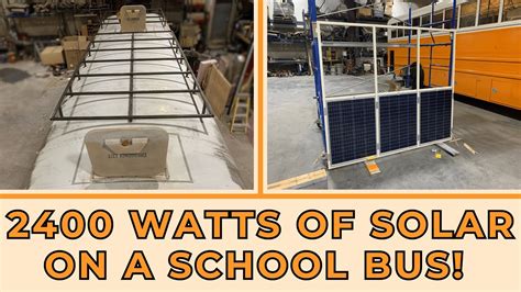 Diy Solar Racking Done Right Skoolie Build Series Youtube