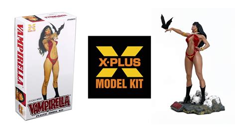 X Plus Vampirella Jose Gonzalez 1 8 Scale Plastic Model Kit Build
