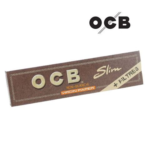 Carnet de Grande Feuille à Rouler OCB Slim Premium Virgin Filtres