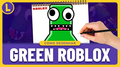 Green Do Rainbow Friends Roblox Lacerda Desenhos