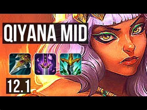 Qiyana Vs Yone Mid Rank Qiyana Solo Kills Legendary