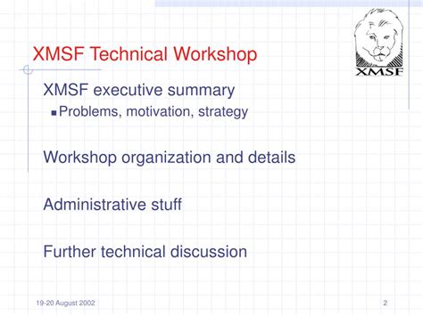ppt technical challenges workshop extensible modeling and simulation framework xmsf
