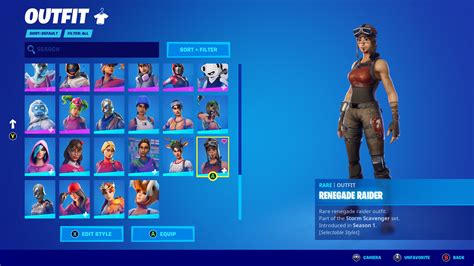 Fortnite Renegade Raider Account