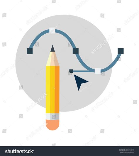 Photoshop Tool Vector Icon Stock Vector Royalty Free