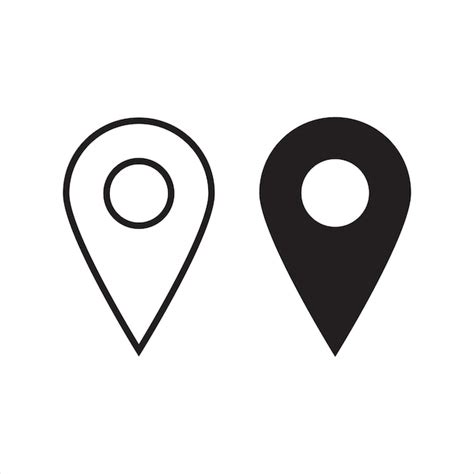 Premium Vector Location Icon Vector