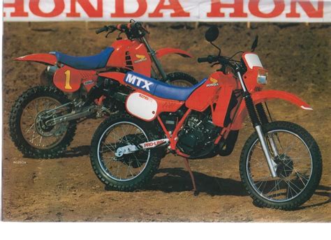 Moto del día Honda MTX 125 R espíritu RACER moto