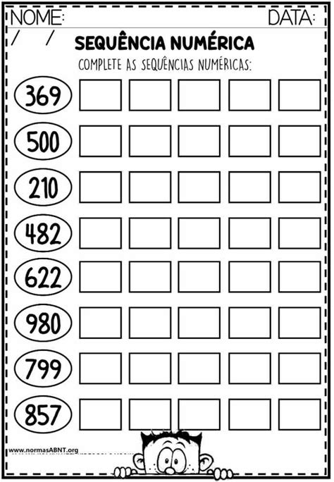 Atividade de matemática para 2º ano baixar e imprimir