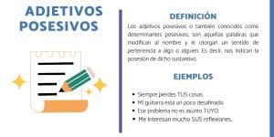 Descubre cuántos TIPOS de ADJETIVOS hay tabla EJEMPLOS y EJERCICIOS