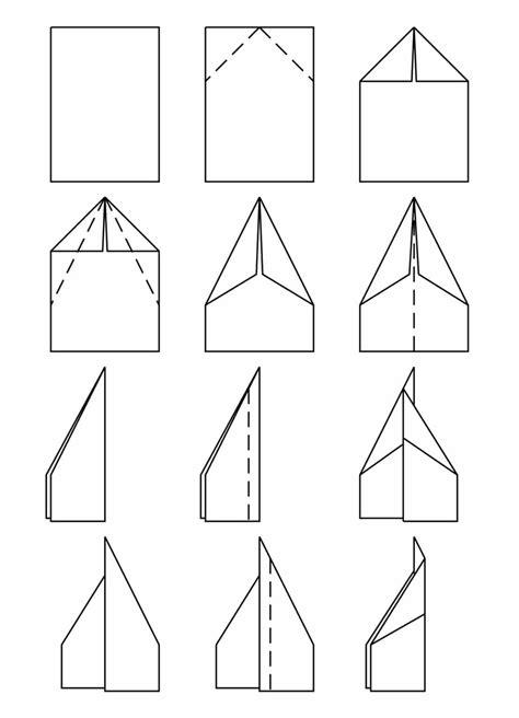 5 aviones de papel míticos para hacer con niños Etapa Infantil