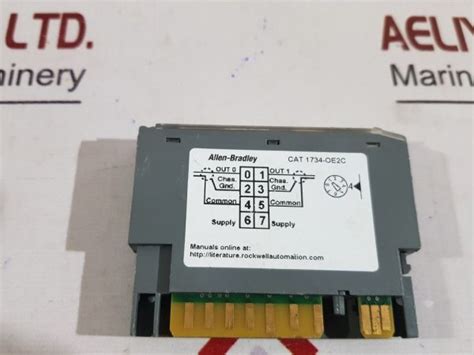 Allen Bradley Oe C Analog Output Module Aeliya Marine