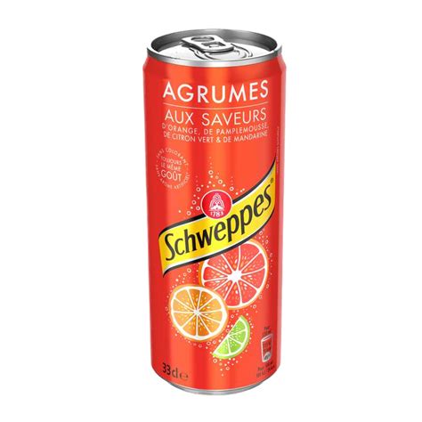 Schweppes Agrum 33 cl Bières Cie