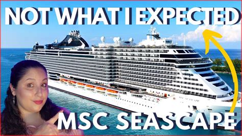BIG DIFFERENCES MSC Seascape NEWEST Cruise Ship Review YouTube