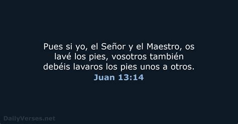 1 de mayo de 2023 Versículo de la Biblia del día LBLA Juan 13 14