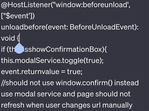 javascript angular how to stop browser refresh without using confirmation or alert to show