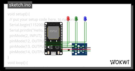 Temperature Sensor ESP Ino Wokwi ESP32 STM32 Arduino Simulator
