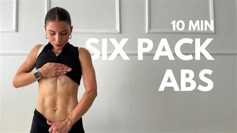 10 MIN SIX PACK ABS WORKOUT Get Sculpted Abs In 7 Days At Home No