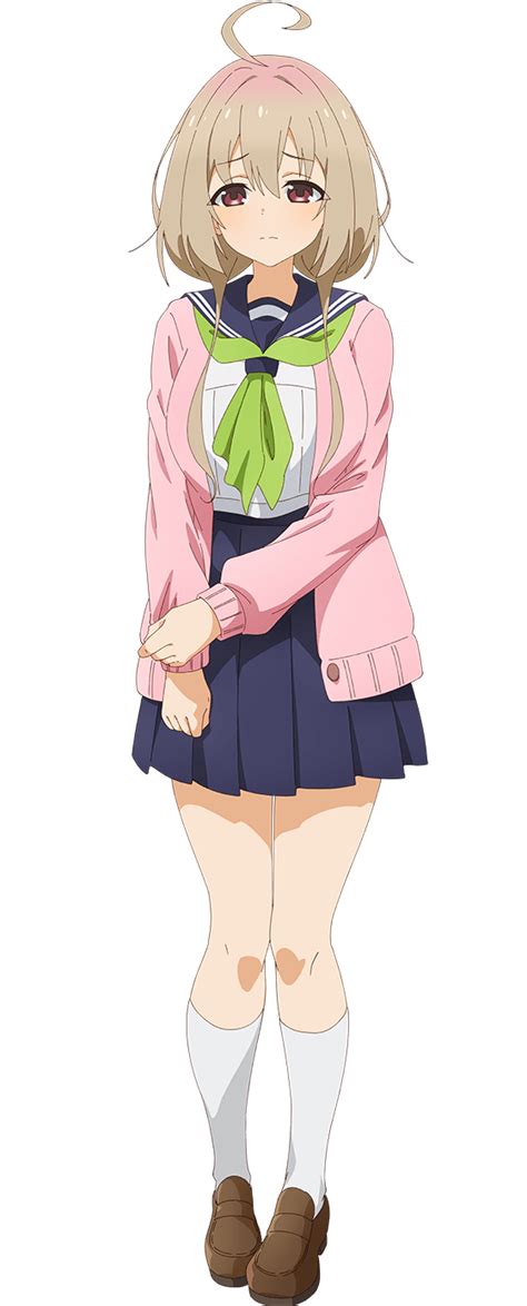 Safebooru 1girl Ahoge Arm At Side Artist Request Blonde Hair Blue Sailor Collar Blue Skirt
