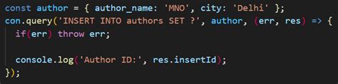 How To Connect To Mysql Database And Run Crud Operations In Node Js