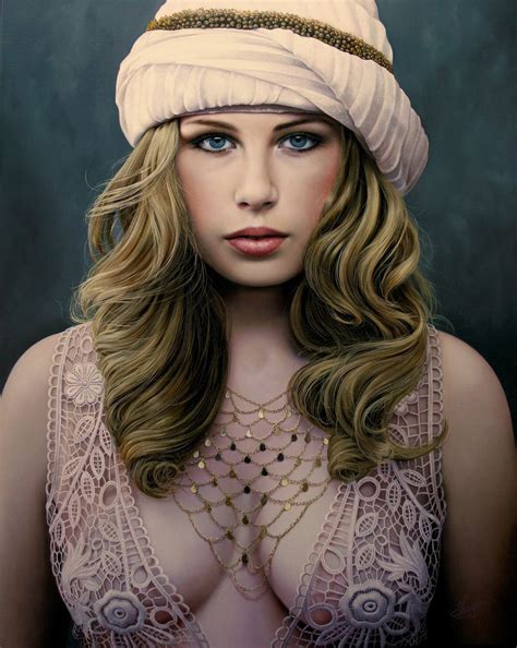 Interesting Green Hyper Realistic Oil Paintings By Christiane Vleugels