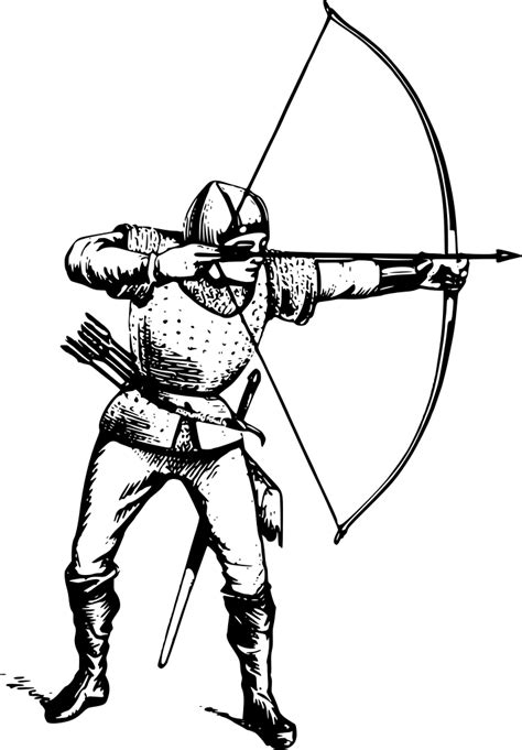 Svg Arco Tiro Al Arco Flecha Arquero Imagen E Icono Gratis De Svg