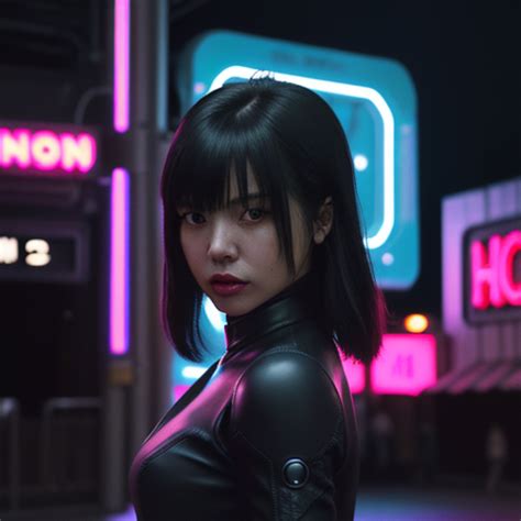Majicmix Realistic Prompt A Woman Standing In Front Of A Prompthero