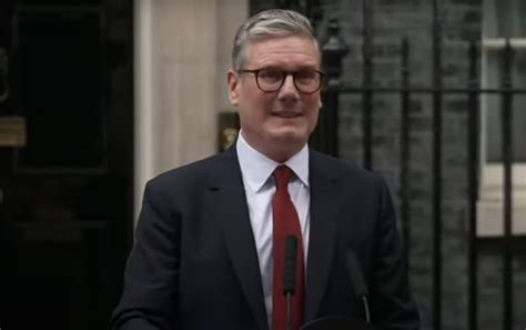 Keir Starmer Delivers First Speech As UK Prime Minister