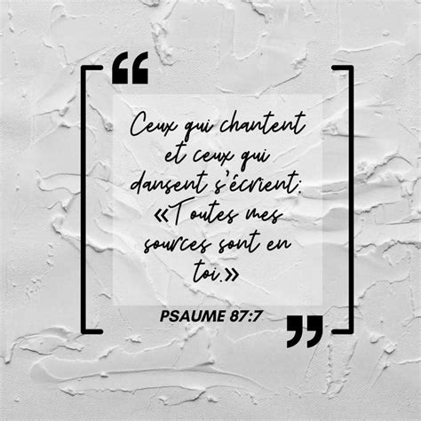 La Bible Verset Illustr Psaumes Psaumes Psaume