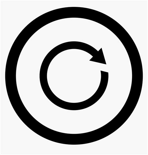 Refresh Circular Arrow In A Circle Comments Creative Commons Logo HD