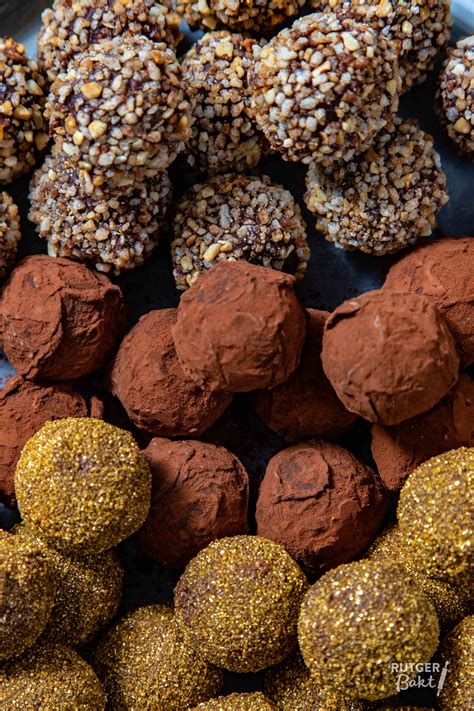 Chocoladetruffels Maken Met Truffelkogels Rutger Bakt