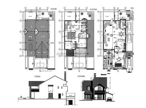 Casa Campestre De Hormig N Planos De Autocad Planos Cad